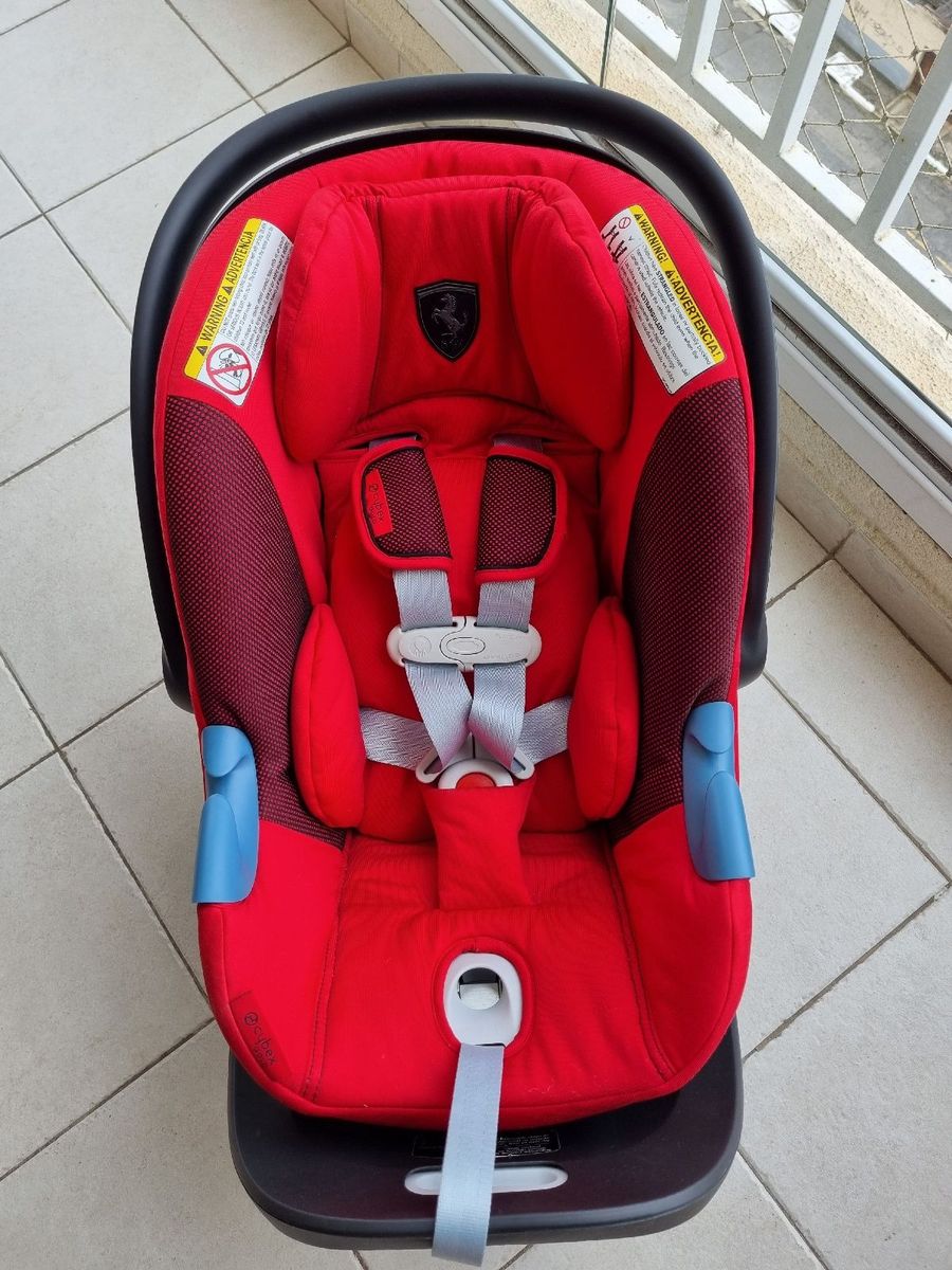 Bebê Conforto Cybex Ferrari + Base de Fixação Automotiva | Cadeirinha ...