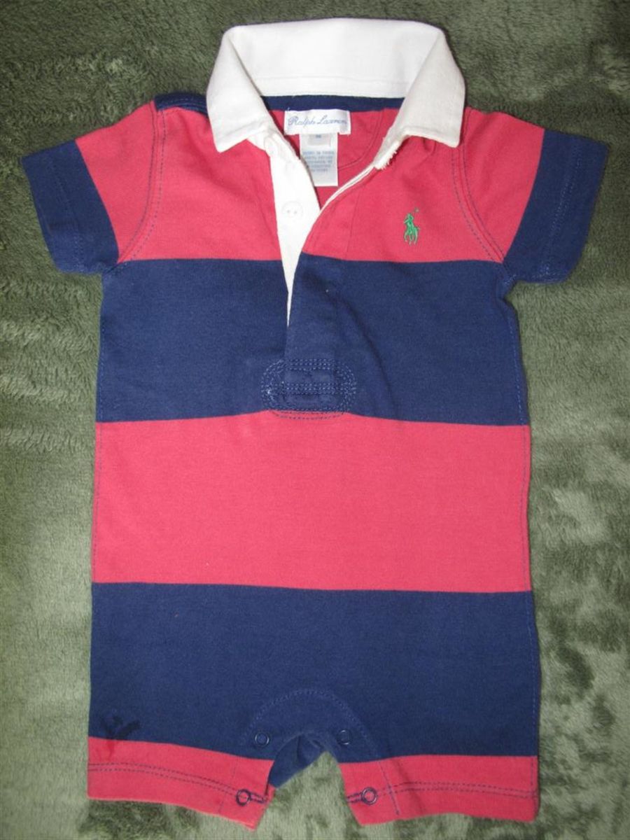 Bebê Ralph Lauren Polinho Bodynho | Roupa Infantil para Bebê Ralph ...