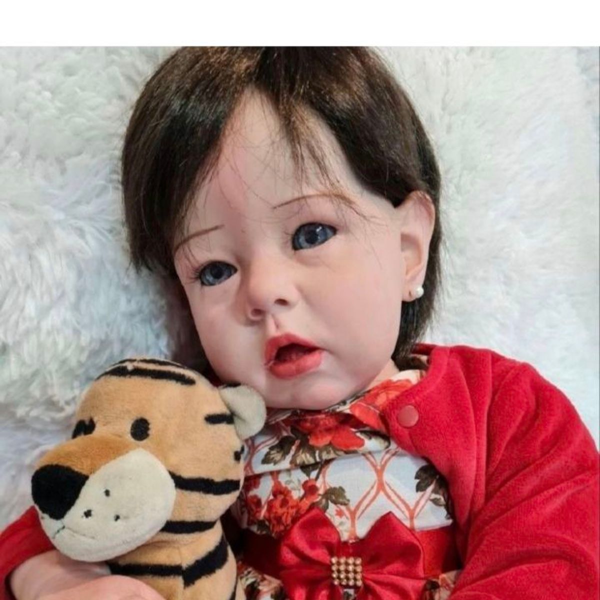 Bebê Reborn 60 Cm | Brinquedo para Bebês Bebe Reborn Nunca Usado ...