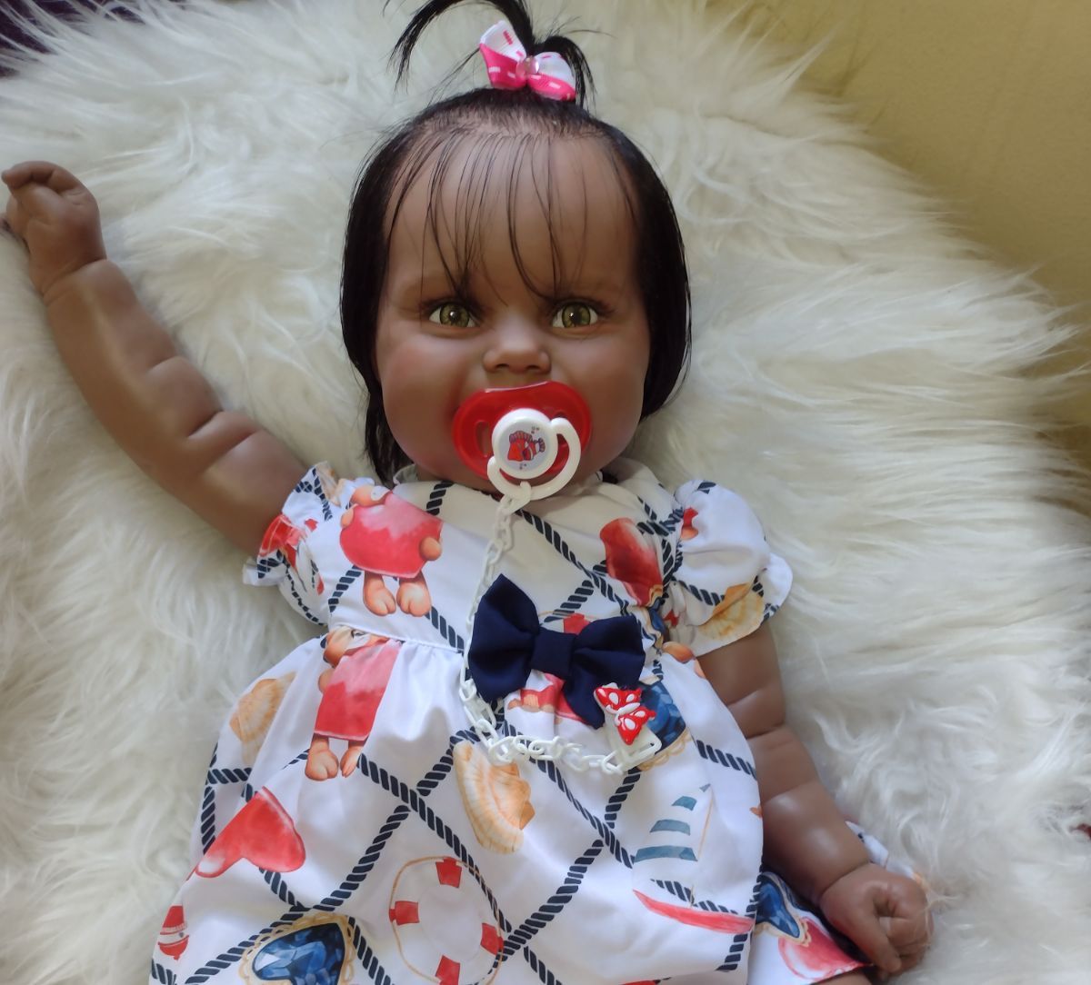 Bebê Reborn Kit Maddie Morena | Brinquedo para Bebês Mundo Reborn Nunca ...