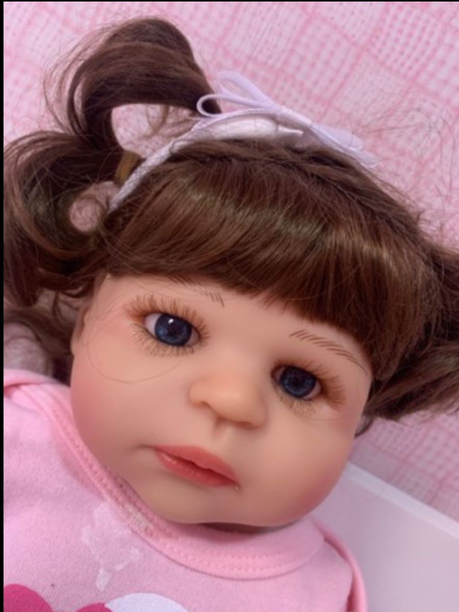 Bebe Reborn Nova | Brinquedo para Bebês Bebê Reborn Nunca Usado ...