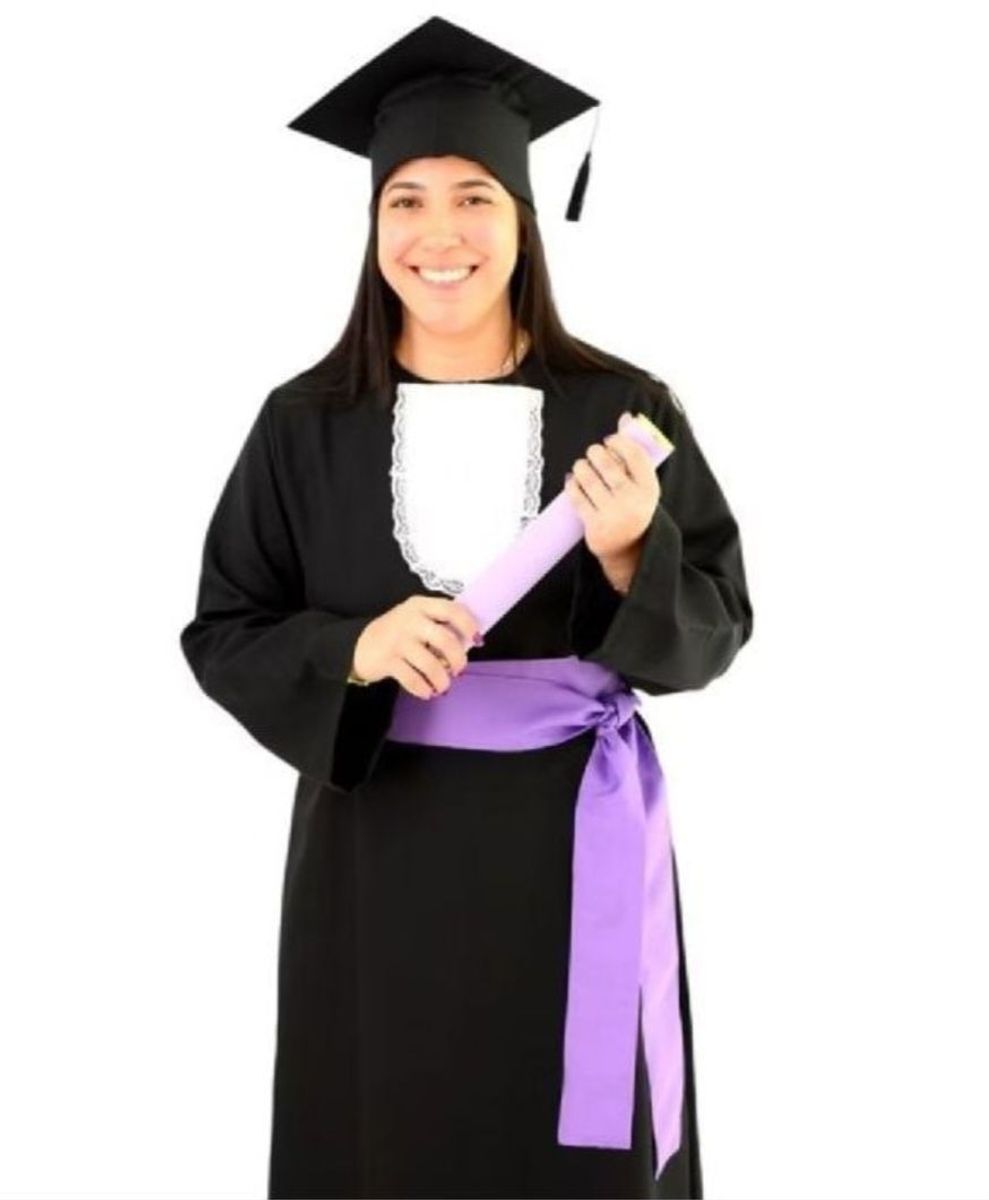 Beca de Formatura - Lilás | Cacareco A.M Soares Da Silva Usado ...