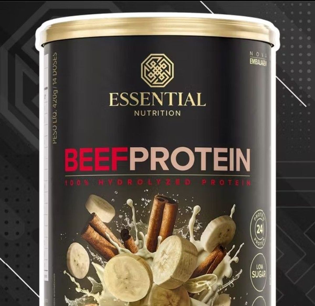 Beef Protein Essential ( Banana com Canela) | Produto Feminino ...