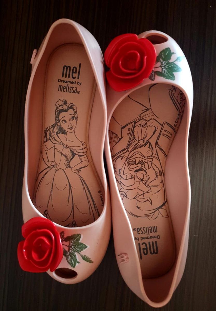 Bela e a Fera | Calçado Infantil para Meninas Melissa Usado 36559889 ...