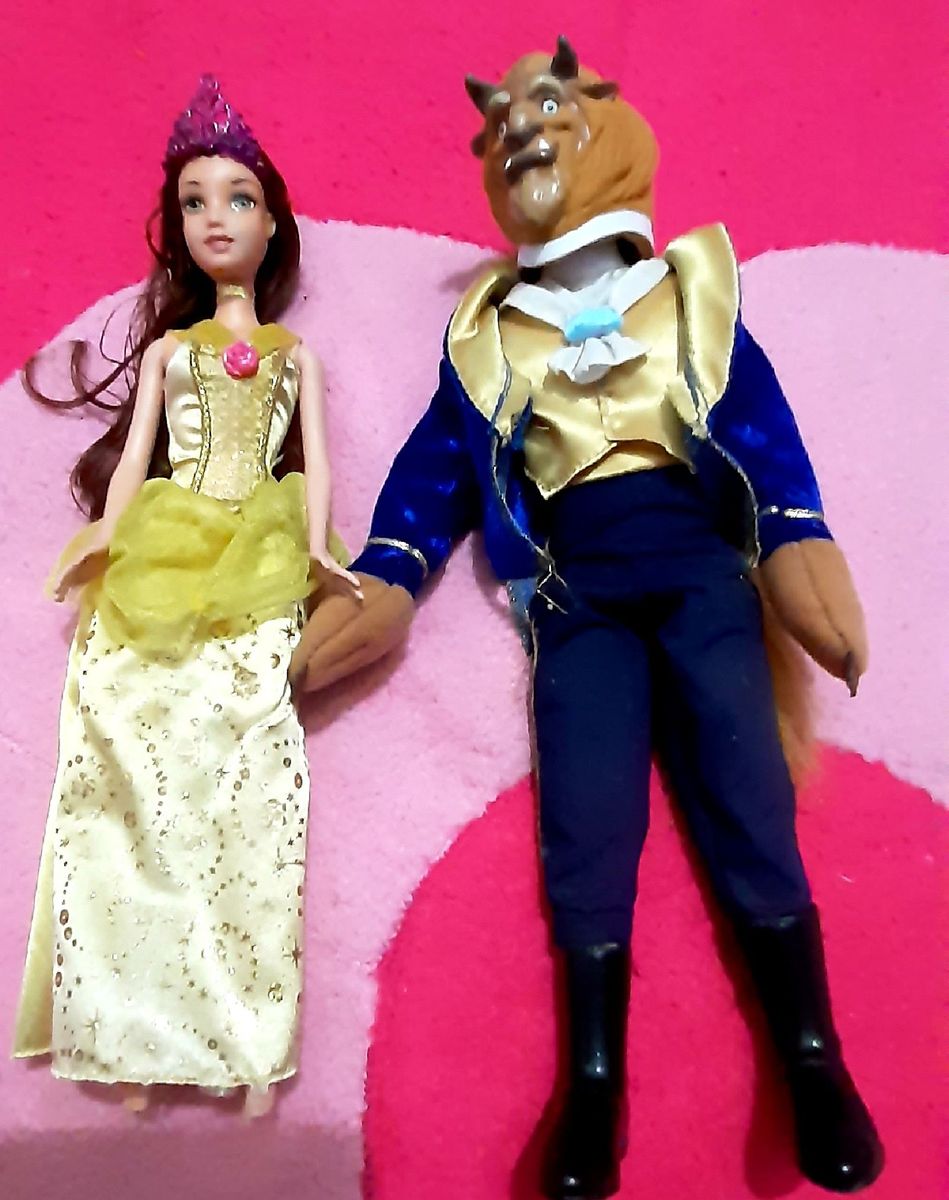 Bela e Fera Originais Disney | Brinquedo Disney Usado 75413145 | enjoei