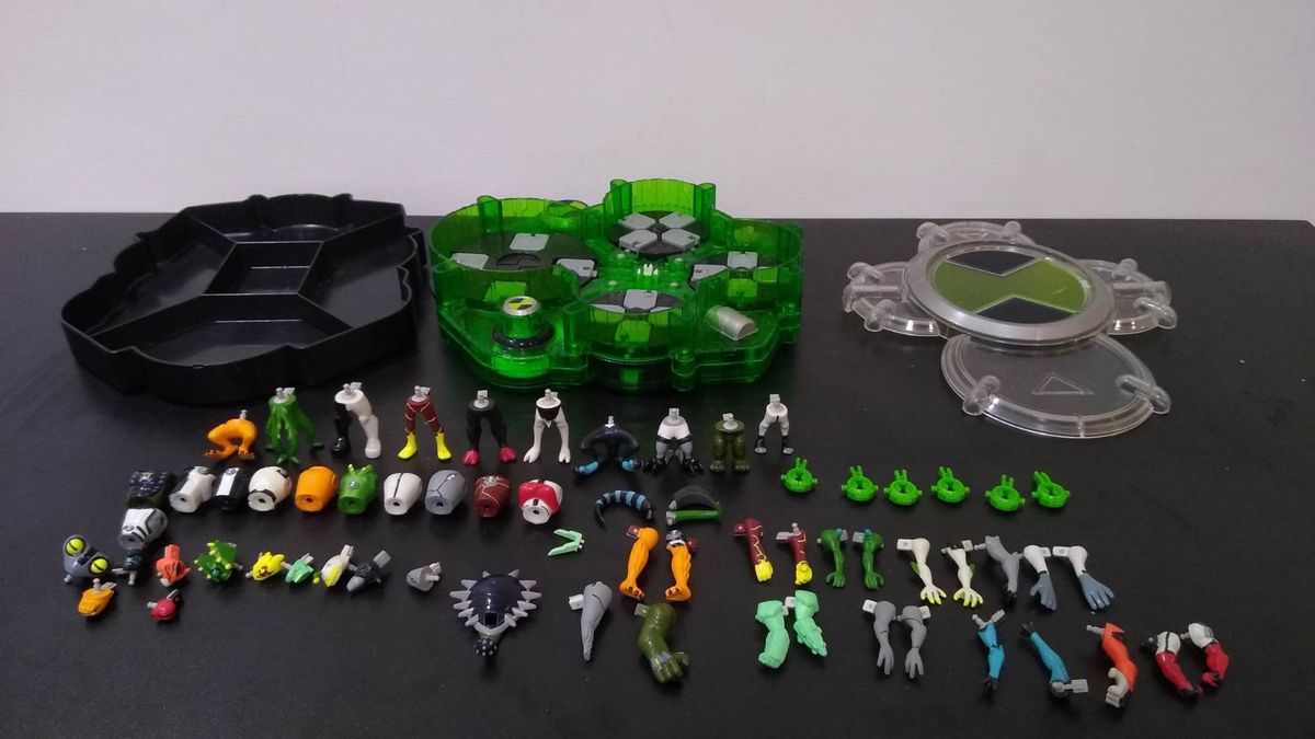 Ben 10 Câmera Criação Ultimate Alien com 60 Peças Bandai Original ...