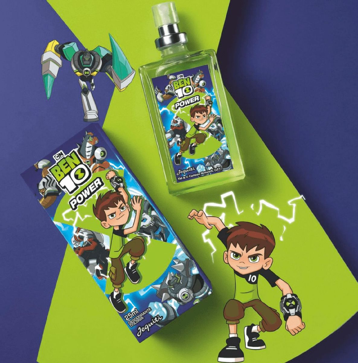 Ben 10 Power Desodorante Colônia Masculina Jequiti 25ml | Item Infantil ...