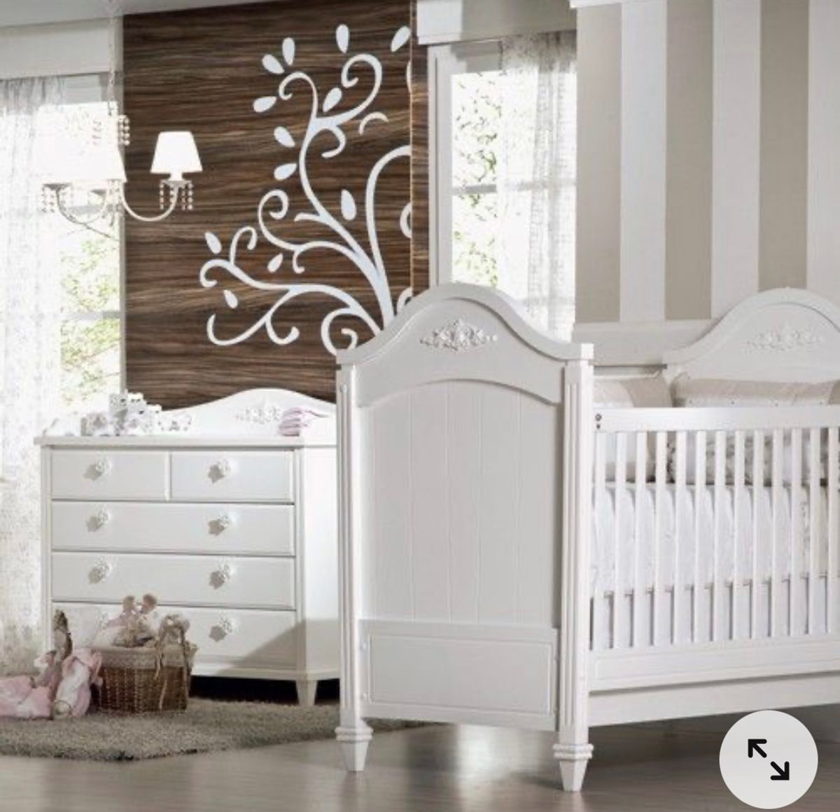 Berço Estilo Provençal Sleeper Modelo Toulum | Berço Bicho Papao Usado ...