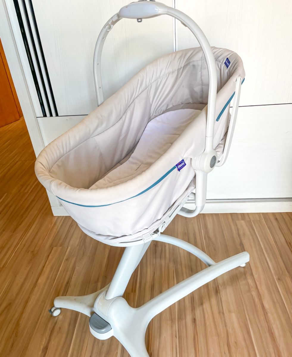 Berço Portátil 4 em 1 | Berço Chicco Usado 84983790 | enjoei