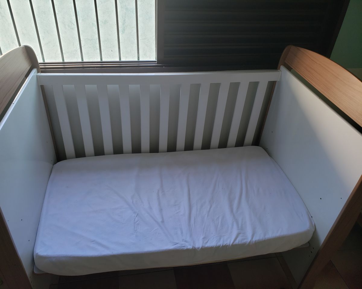 Berço Que Vira Cama | Berço Peroba Usado 75838203 | enjoei