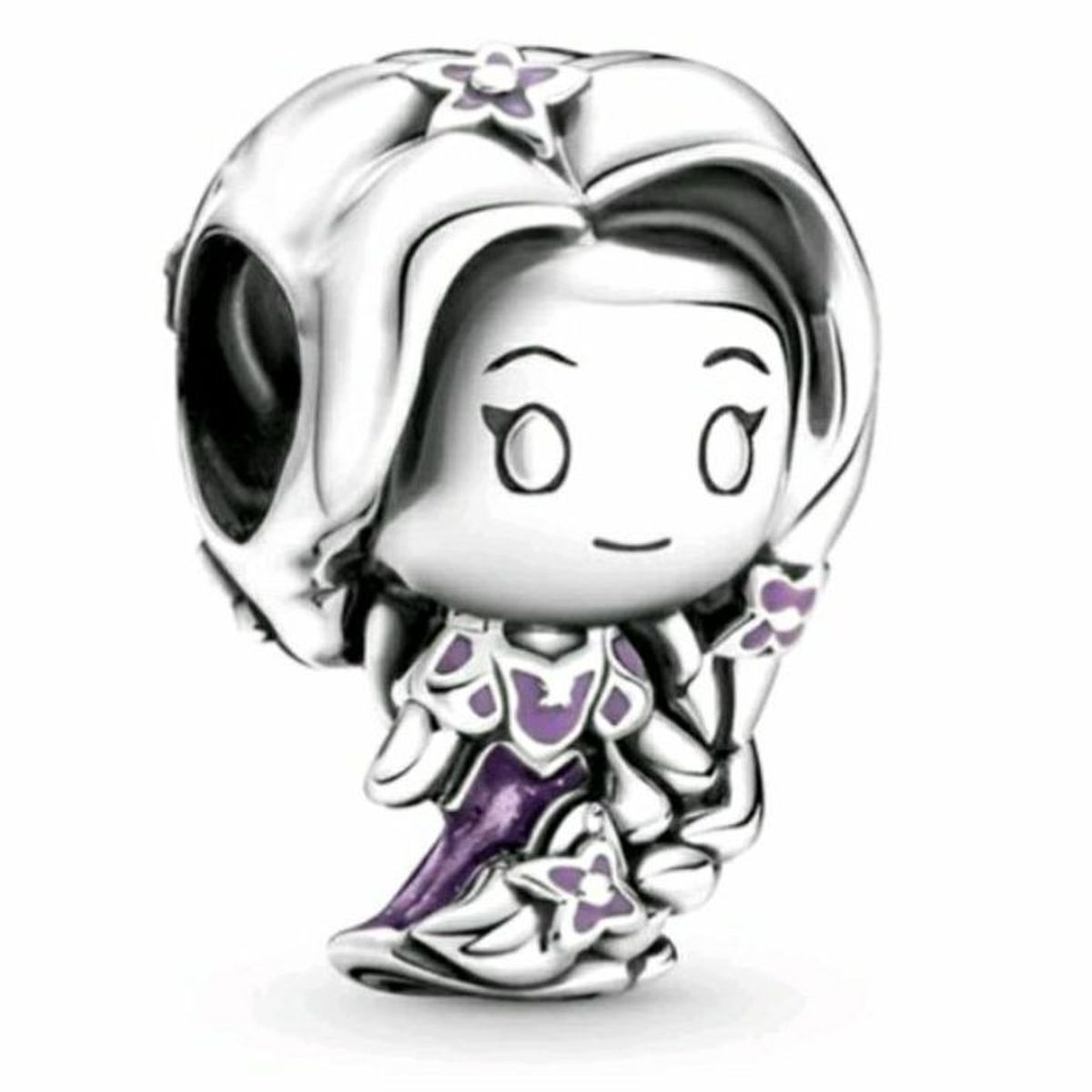 Berloque Charm Pandora Princesa Rapunzel | Jóia Feminina Pandora Nunca ...