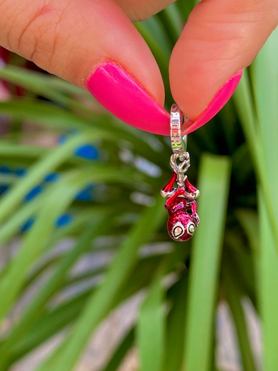 Berloque Homem Aranha Prata 925 | Jóia Feminina Nunca Usado 86731822 ...