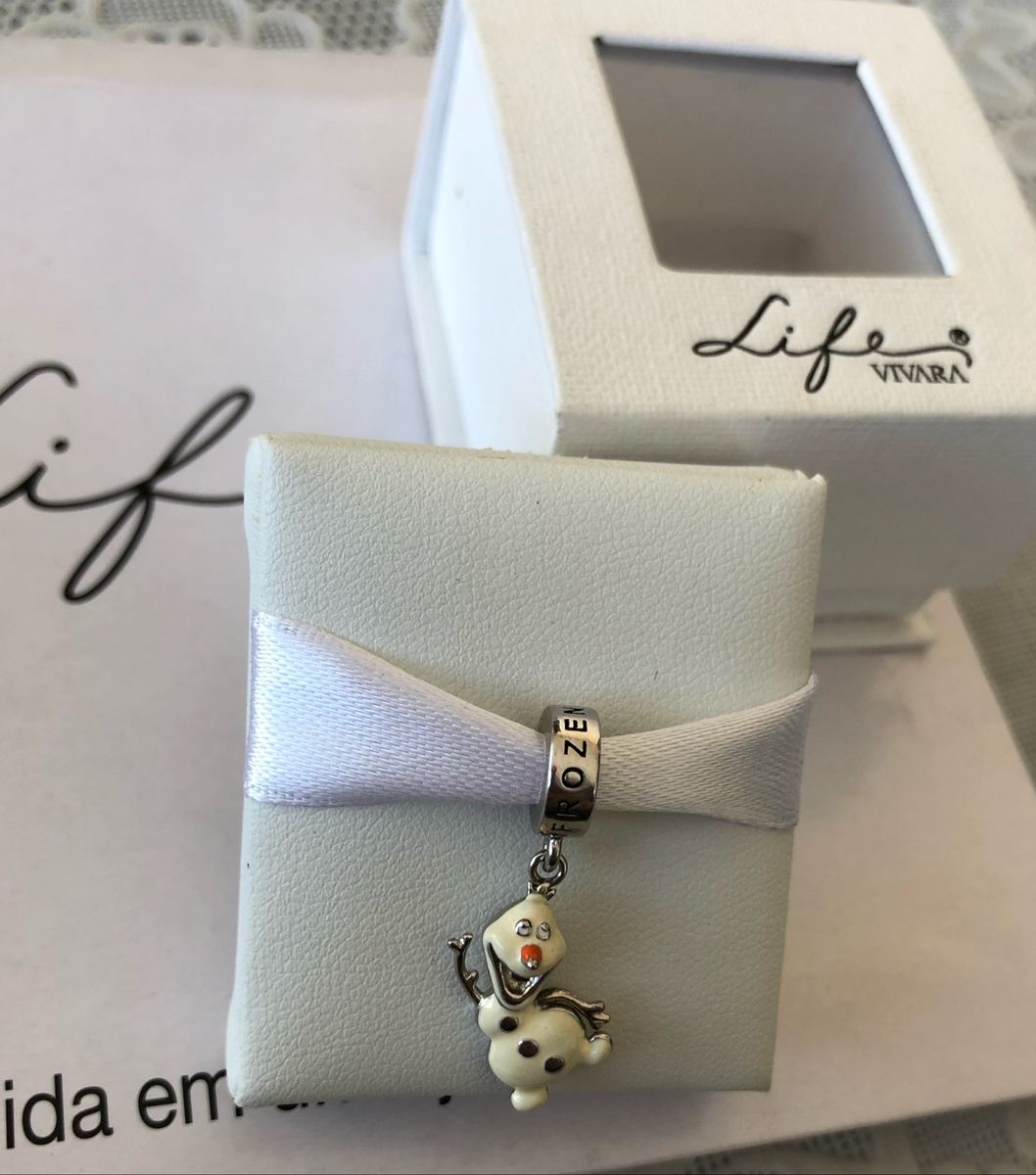 Berloque Life Vivara Olaf Frozen | Jóia Feminina Vivara Usado 70022557 ...