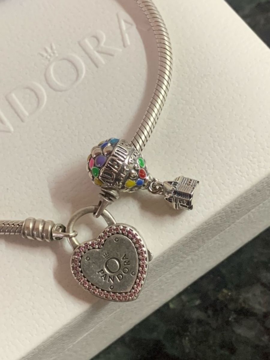 Berloque Pandora Up Altas Aventuras Casa com Balões | Jóia Feminina ...