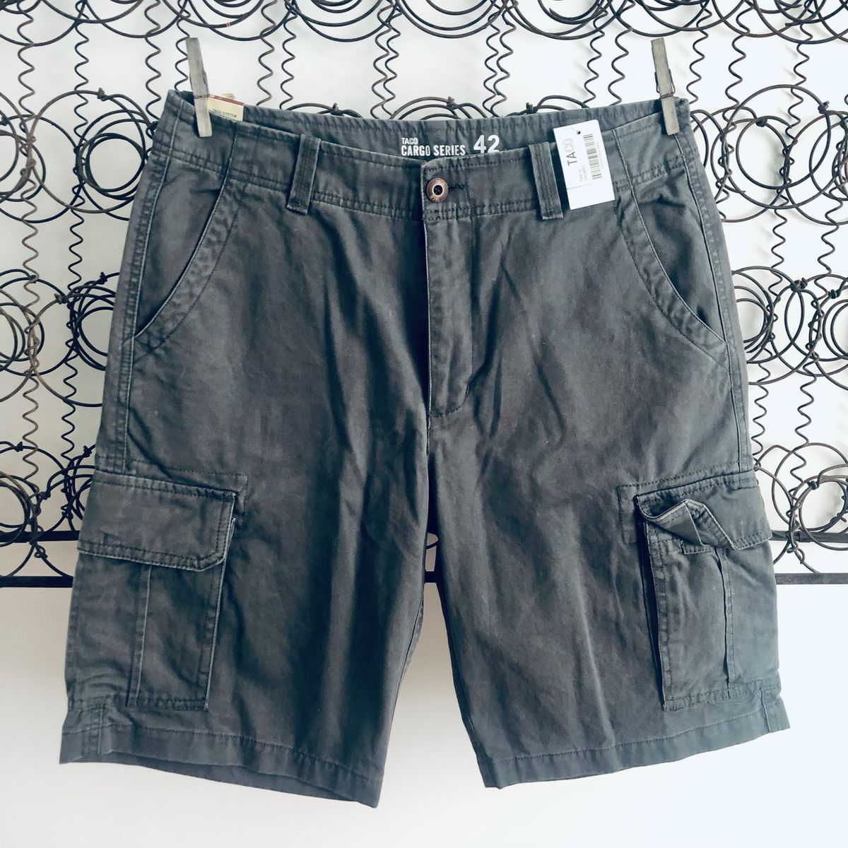 Bermuda Cargo Taco (cinza) | Bermuda Masculina Taco Nunca Usado ...
