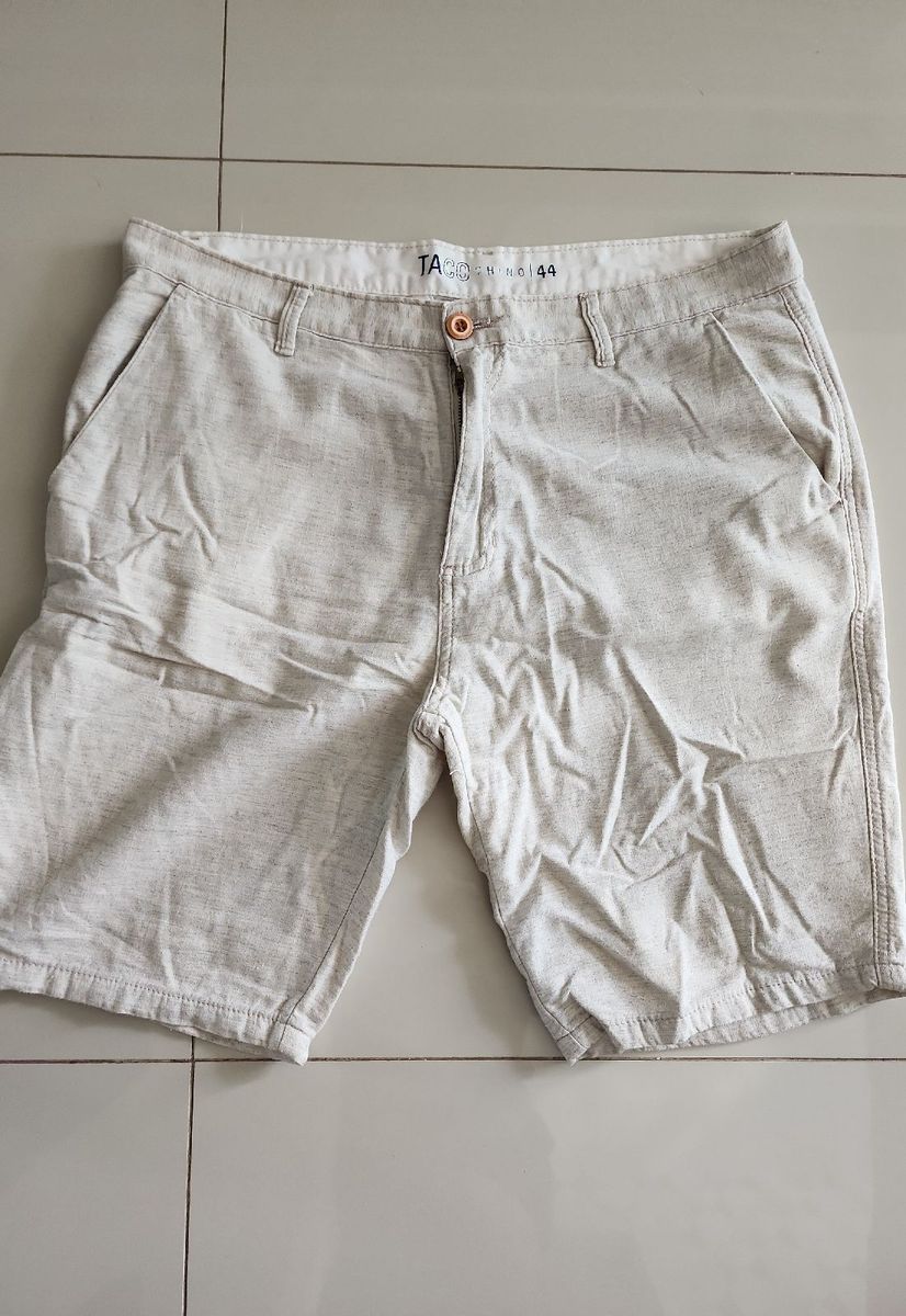Bermuda de Chino Taco 44 | Bermuda Masculina Taco Usado 124515565 | enjoei