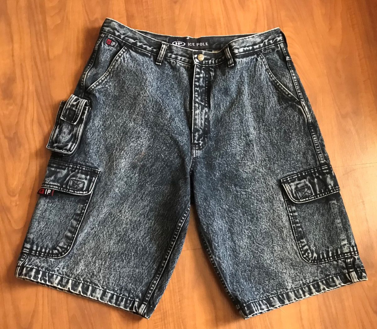 Bermuda Ice Pole Jeans Azul Masculina | Bermuda Masculina Ice Pole ...