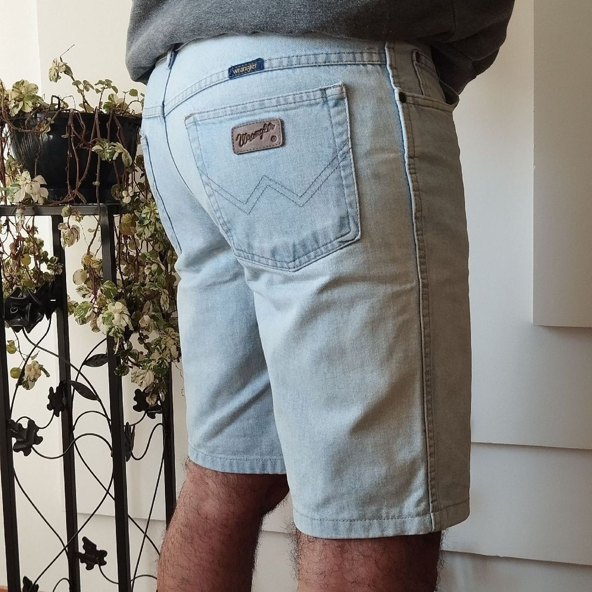 Bermuda Jeans Clara Wrangler Tam 46 | Bermuda Masculina Wrangler Usado ...