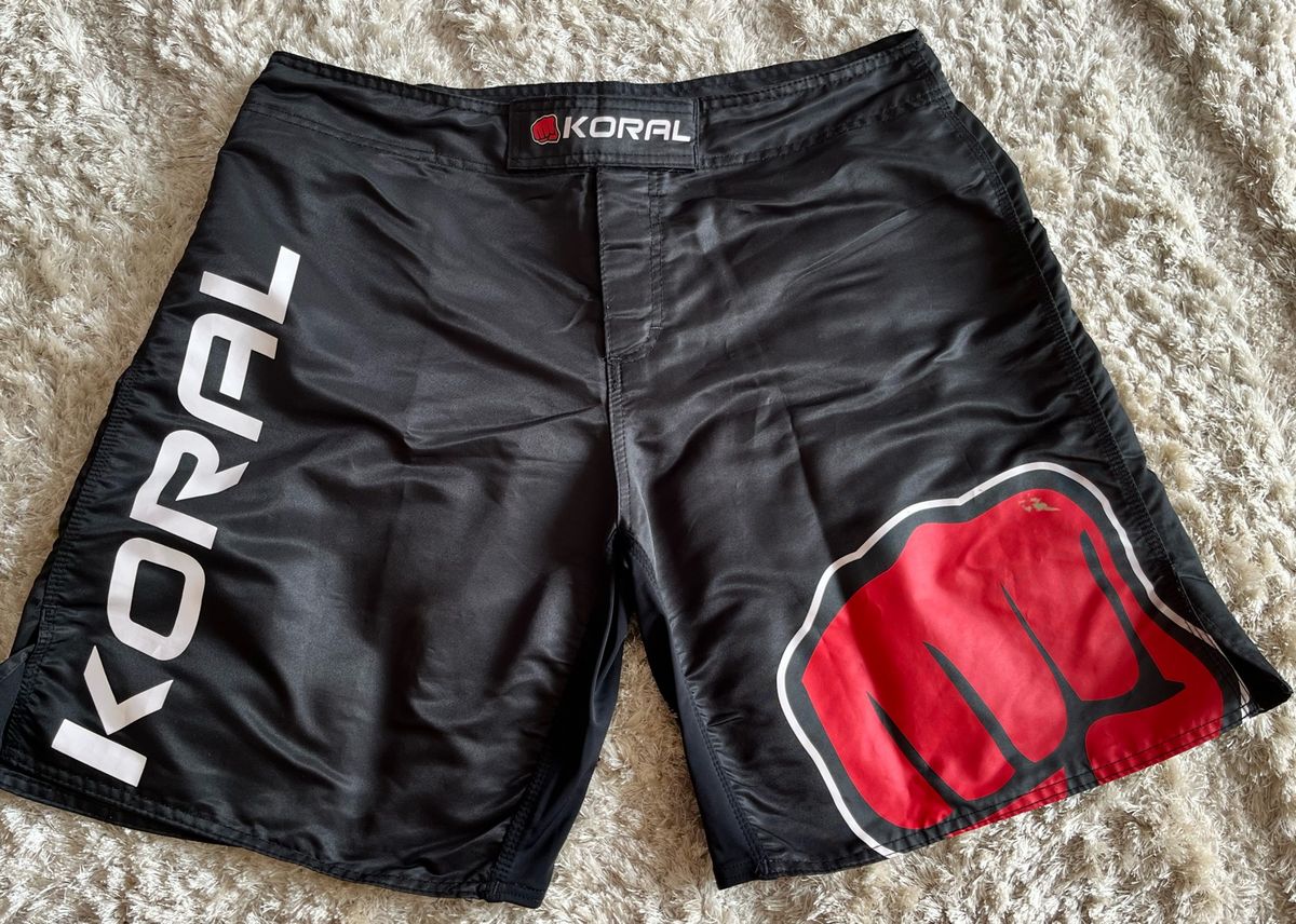 Bermuda Koral Fight Pro | Bermuda Masculina Koral Usado 79878801 | enjoei