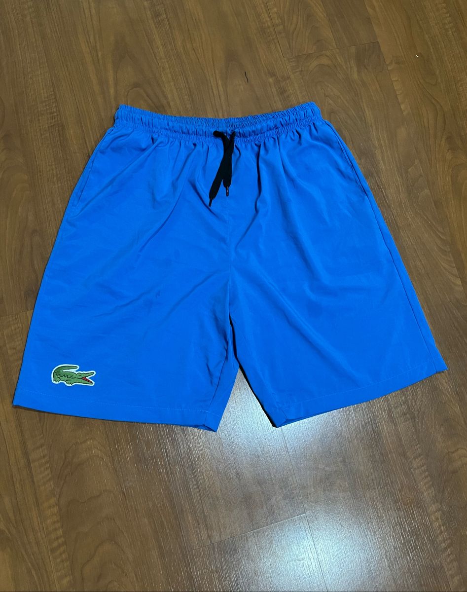 Bermuda Lacoste Big Croc Modelo Praia | Bermuda Masculina Lacoste Usado ... Bermuda Lacoste Big Croc Modelo Praia | Bermuda Masculina Lacoste Usado ...