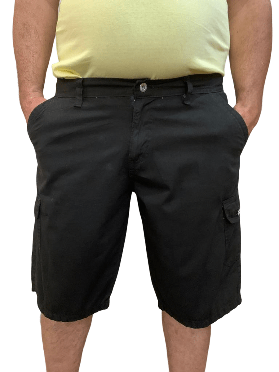 Bermuda Plus Size Masculina Cargo | Bermuda Masculina Fdm Nunca Usado ...
