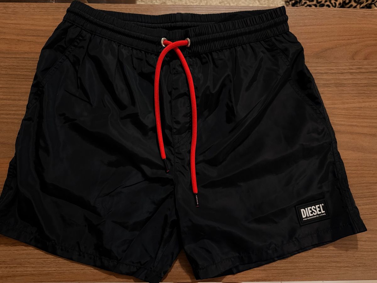 Bermuda Tactel Diesel | Produto Masculino Diesel Nunca Usado 134730207 ...