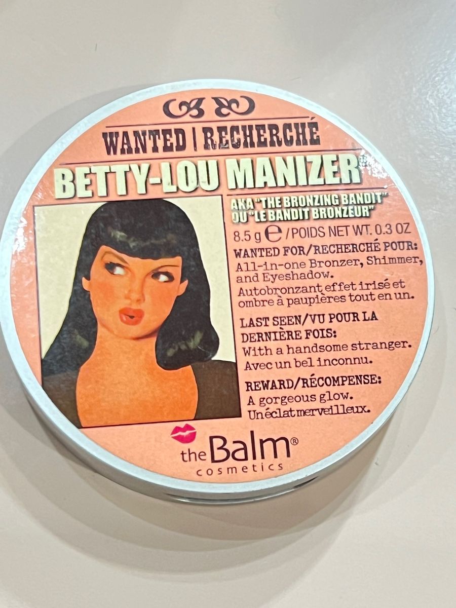 Betty Lou-manizer Bronzer | Maquiagem Feminina The Balm Usado 86360599 ...
