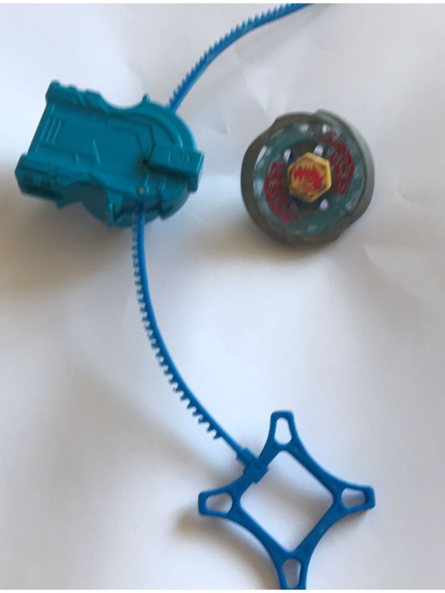 Beyblade Azul Completo | Brinquedo para Bebês Beyblade Usado 28199891 ...