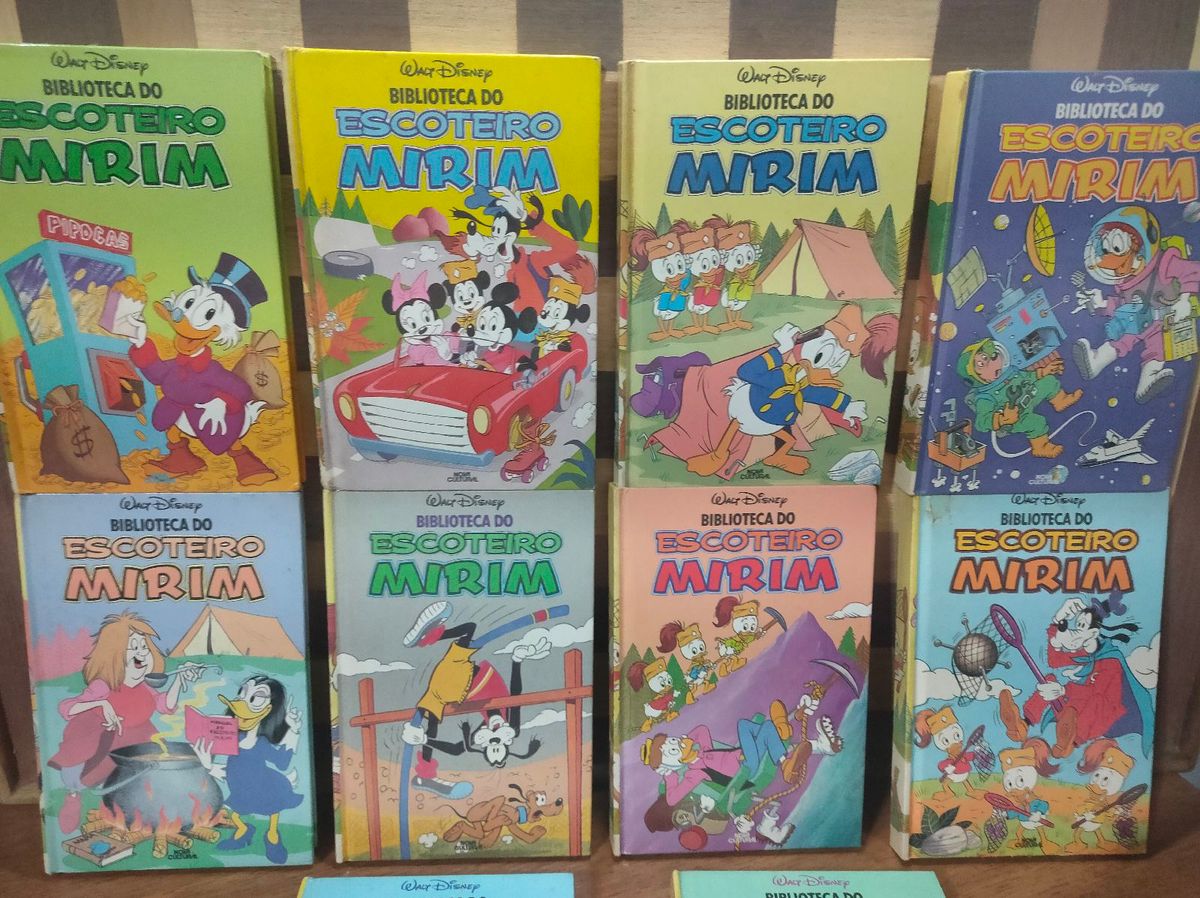 Biblioteca Escoteiros Disney Anos 80" | Livro Disney Usado 134246700 ...