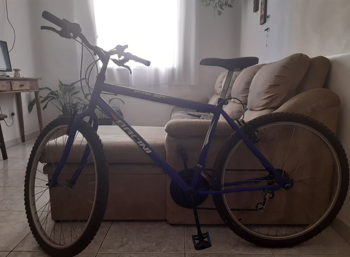Bicicleta Azul | Item p/ Esporte e Outdoor Bacini Usado 44177270 | enjoei