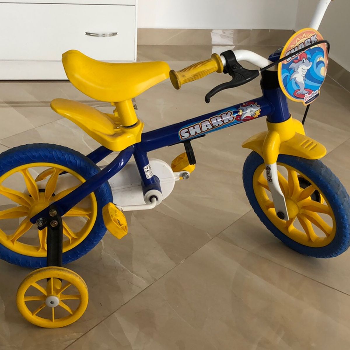 Bicicleta Baby Shark Aro 12 | Brinquedo para Bebês Nathor Usado ...