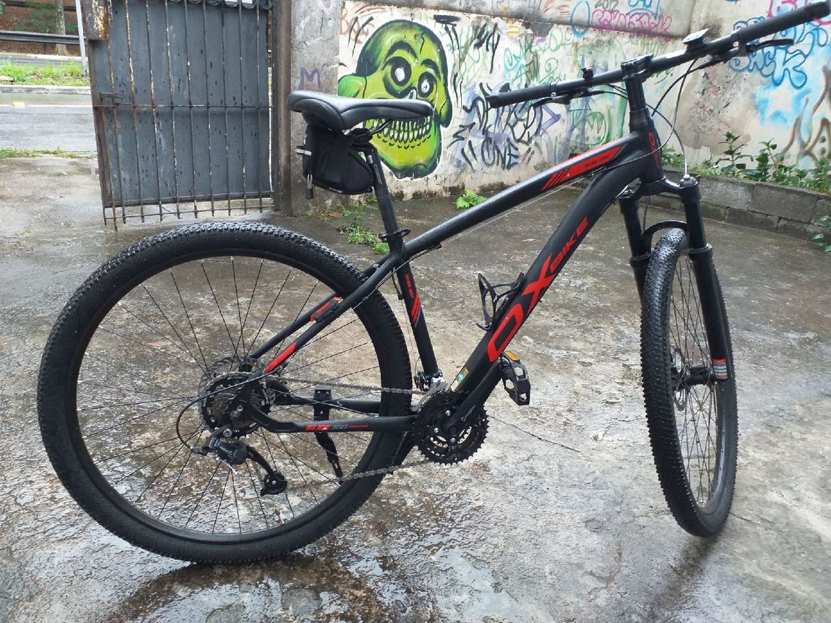 Bicicleta (bike), Oxbike Aro 29 Preta e Vermelho Topline Shimano. | Item p/ Esporte e Outdoor ...