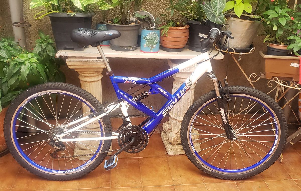 Bicicleta Montain Bike Skyline Full Suspension Aro 26 Roda Aero | Item ...