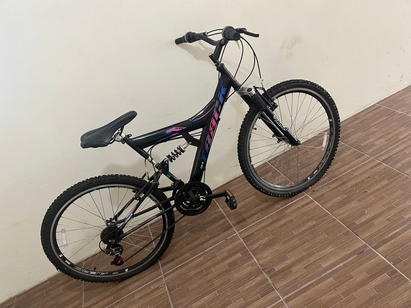Bicicleta Tk3 Track Tb 300 Mountain Bike Aro 26 | Moda Esportiva Feminina Track Bikes Usado ...