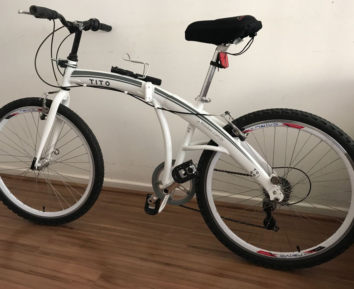 Bike Dobrável Aro 26 | Item p/ Esporte e Outdoor Tito To Go 26 Usado ...