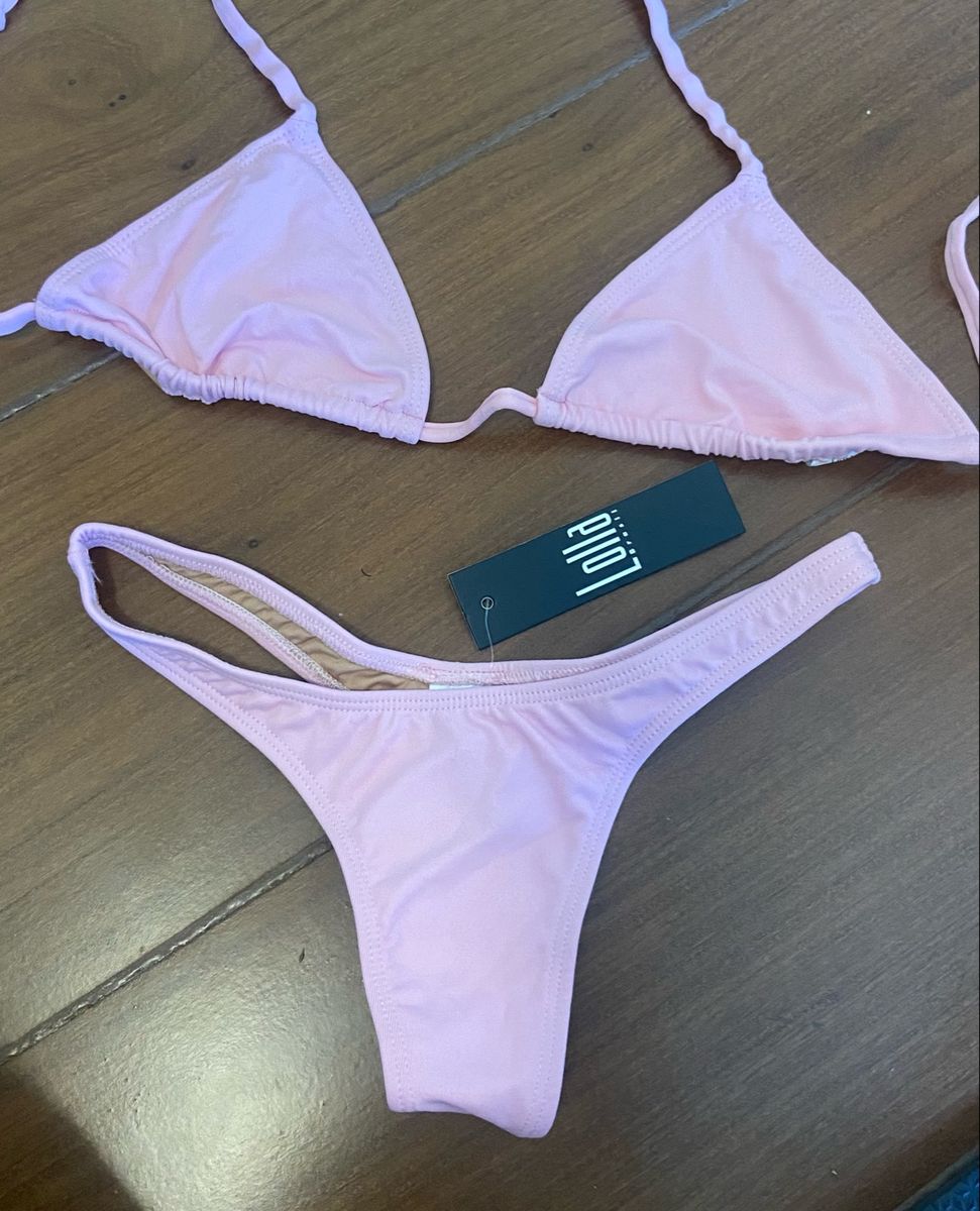 Bikini Lolla Rosa | Moda Praia Feminina Lolla Nunca Usado 77420408 | enjoei