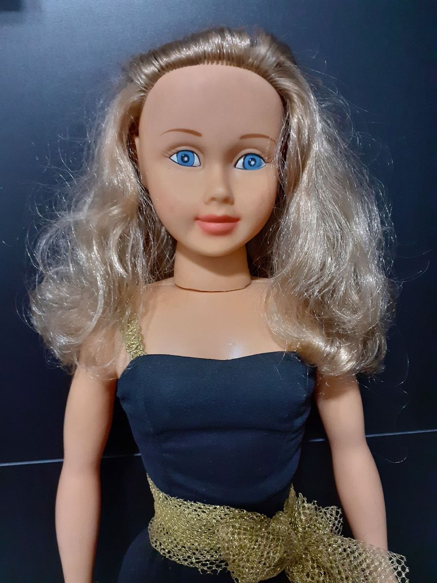 Boneca Stephany Noite de Gala Original 1 Metro com Caixa | Brinquedo ...