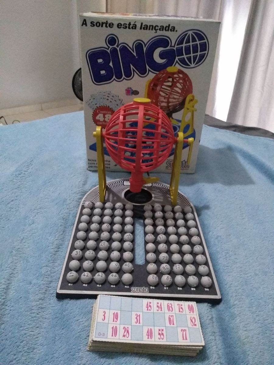 Bingo Antigo | Jogo de Tabuleiro Sonata Usado 72721269 | enjoei