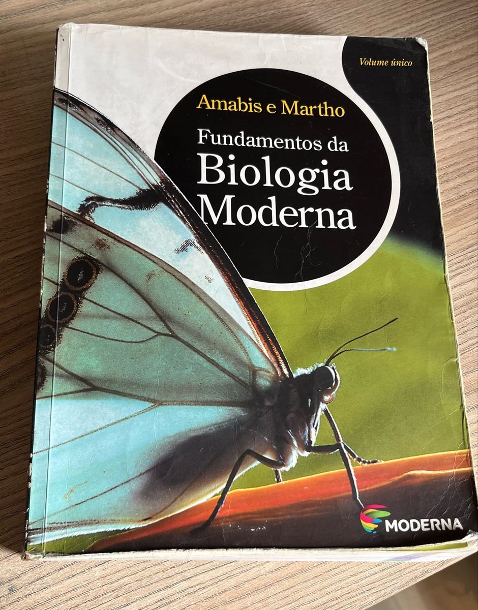 Biologia Moderna Amabis e Martho | Livro Editora Moderna Usado 81397831 ...