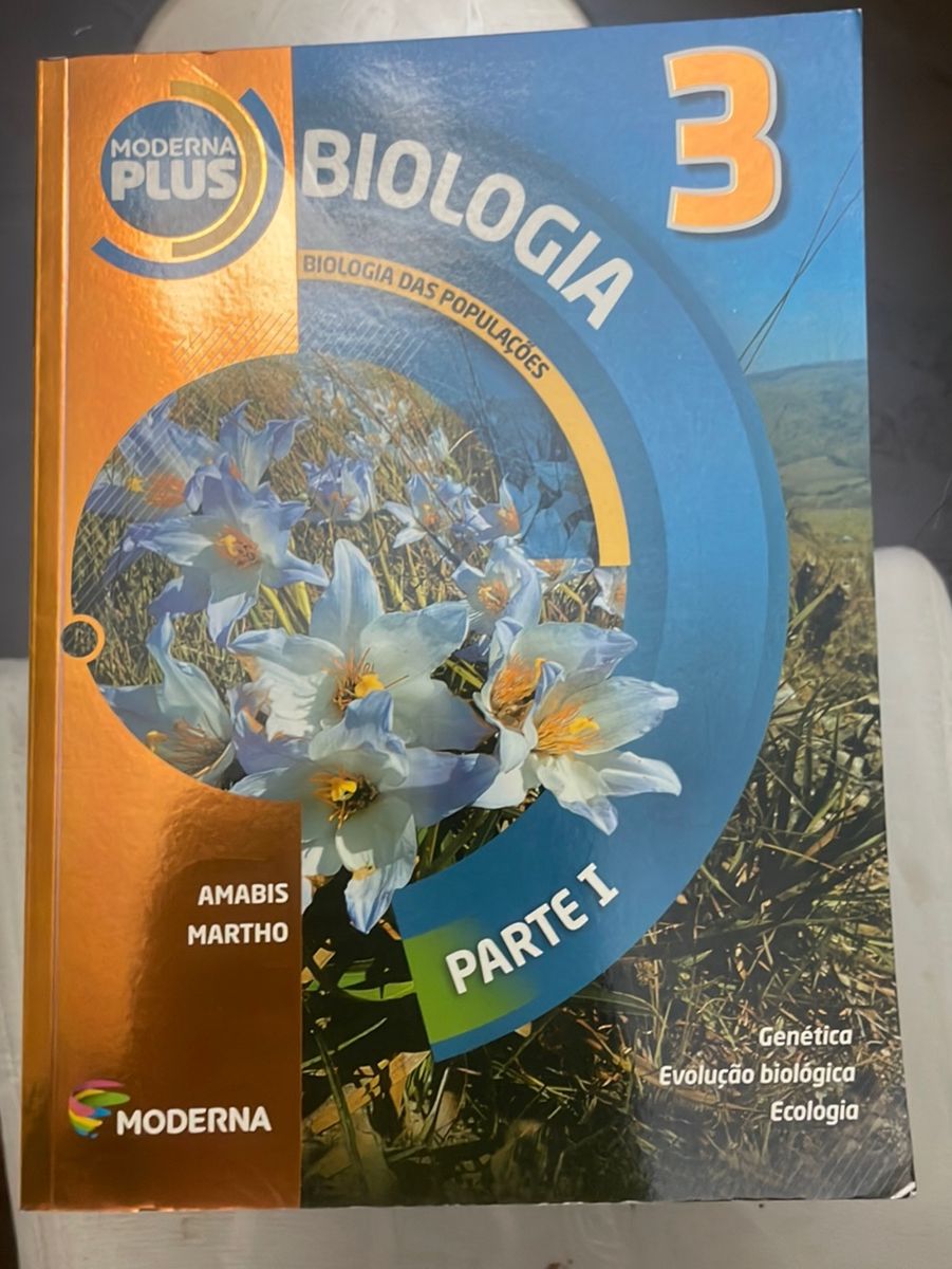 Biologia Moderna Plus 3. Parte I | Livro Moderna Usado 79752799 | enjoei