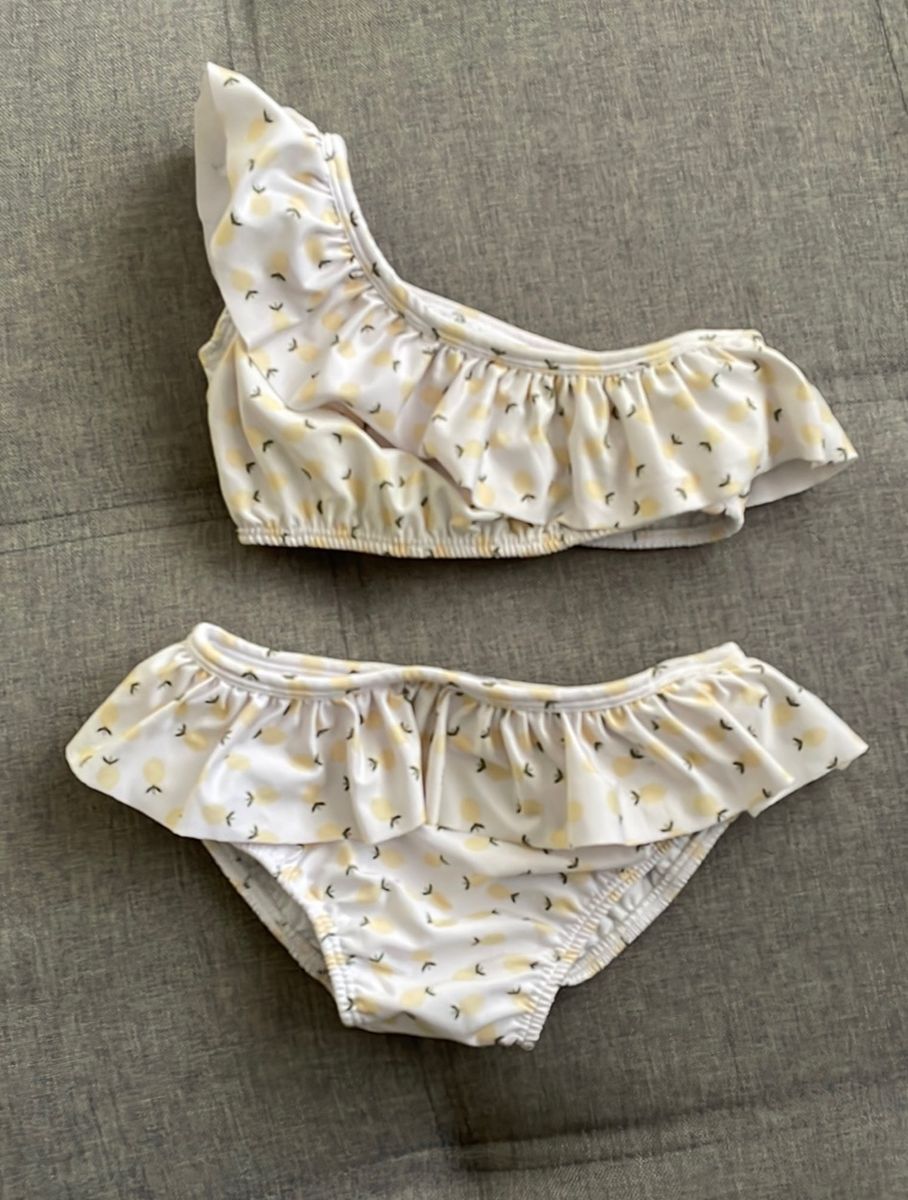 Biquíni De Limões Roupa Infantil Para Menina Wiki Usado 76556309 Enjoei