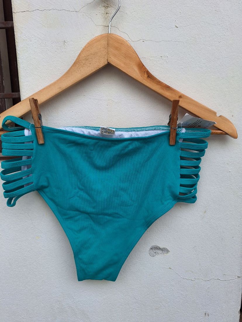 Biquíni Hot Pant Verde Água G | Moda Praia Feminina Nunca Usado ...