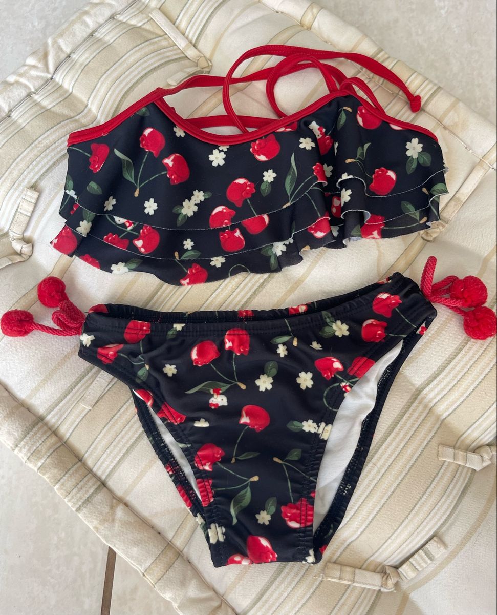 Biquíni Infantil Leté Hello Kitty | Roupa Infantil para Menina Hello ...