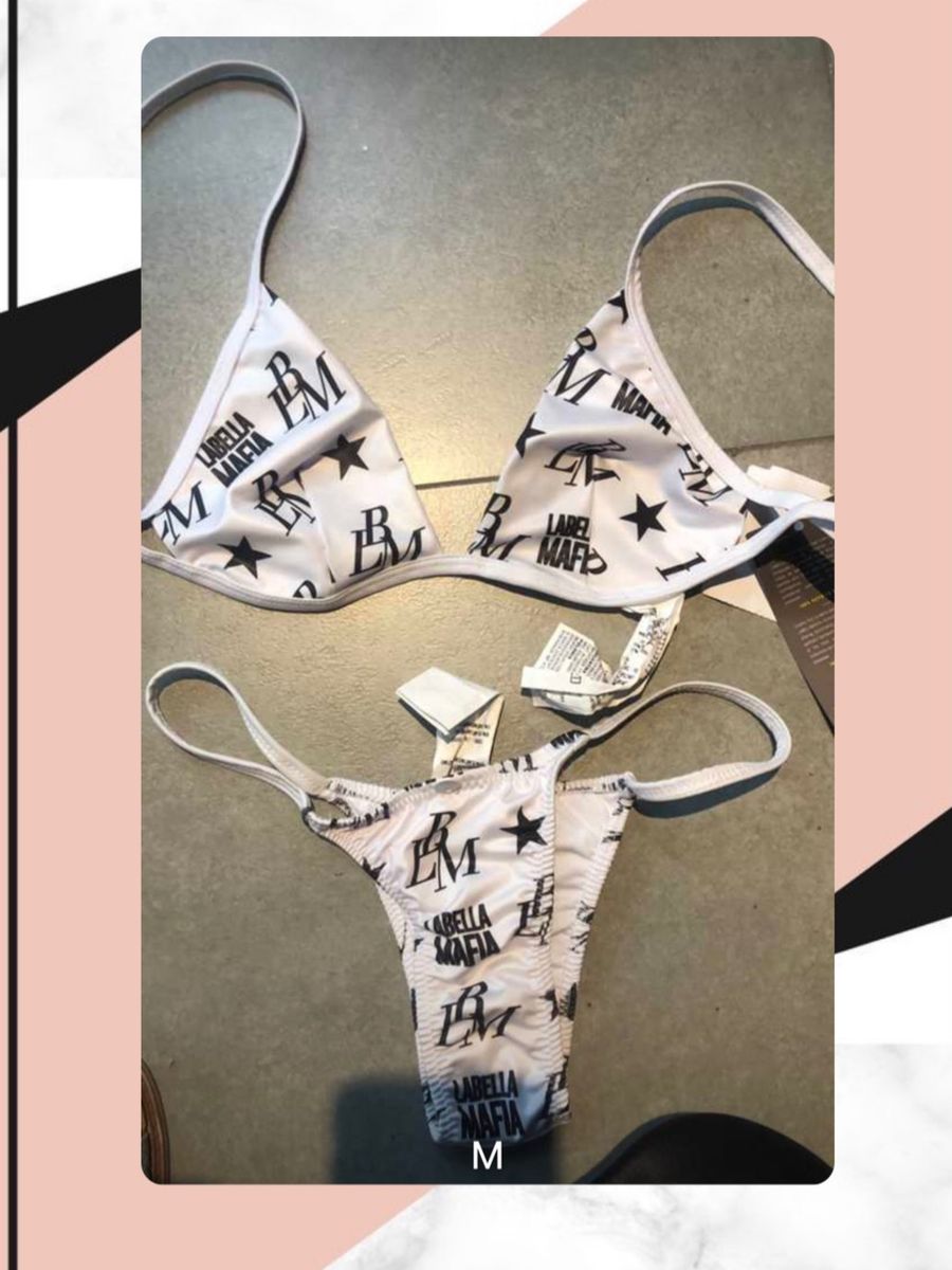 Biquini Labellamafia M | Moda Praia Feminina Labellamafia Nunca Usado ...