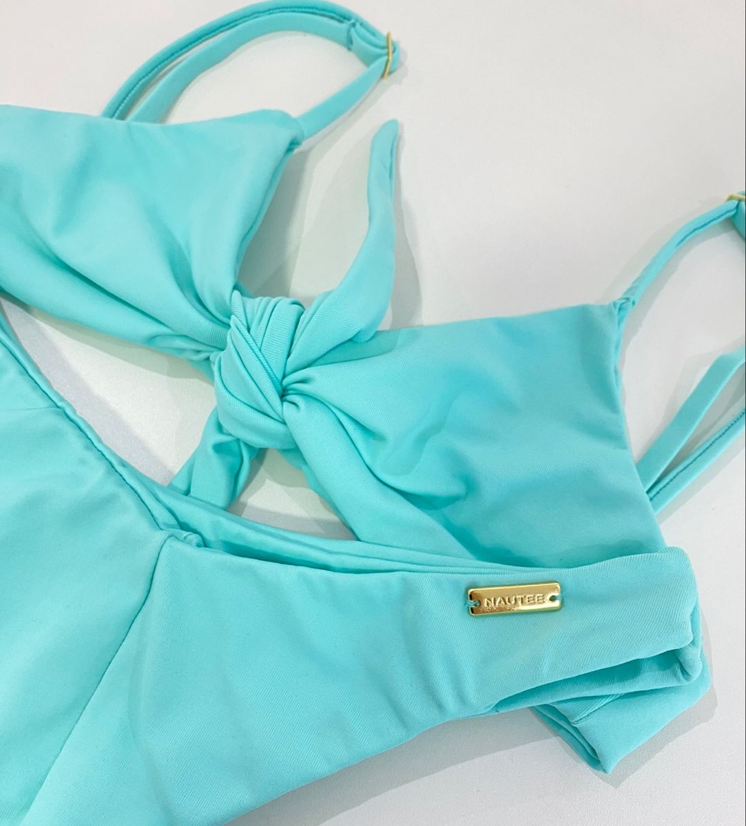 Biquíni Laço Verde Água | Moda Praia Feminina Nautee Nunca Usado ...