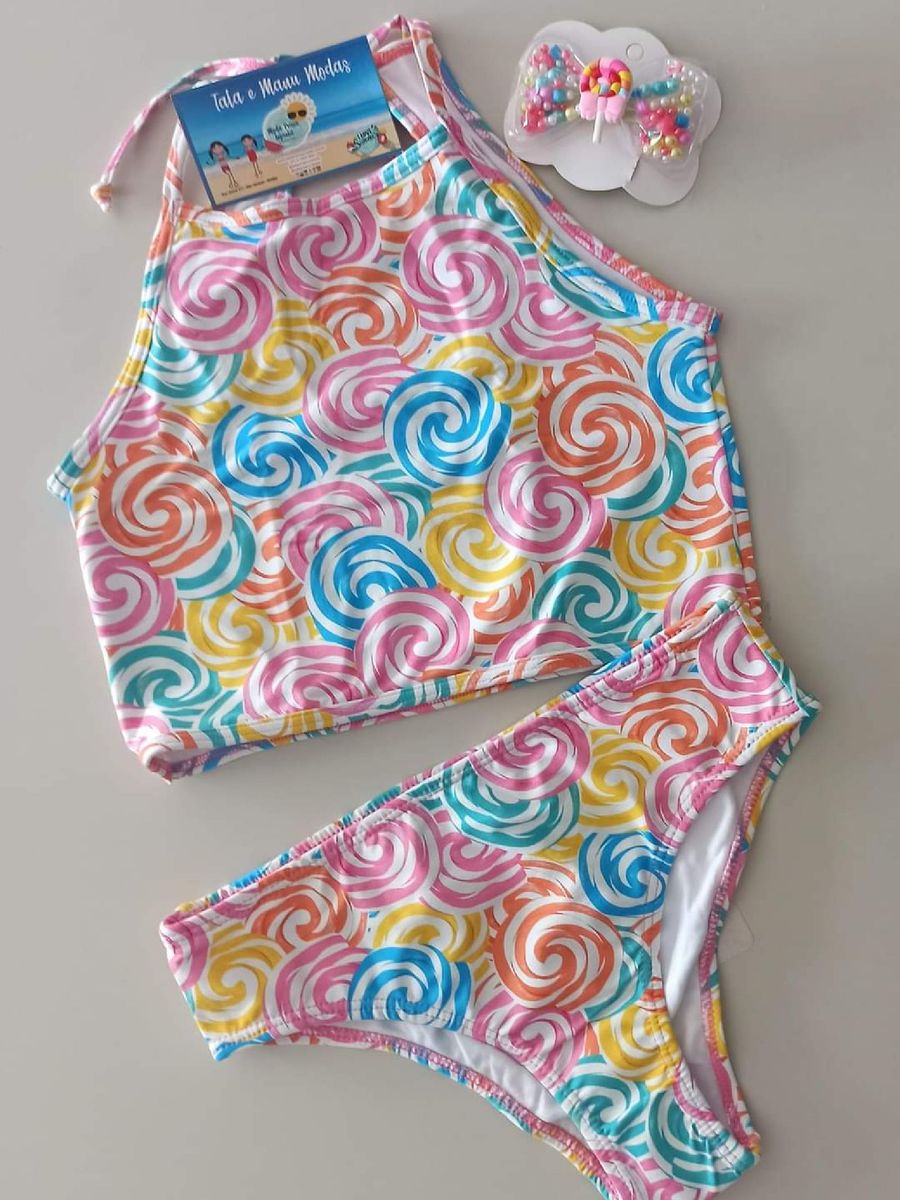 Biquíni Pirulito | Roupa Infantil para Menina Dedeka Nunca Usado ...