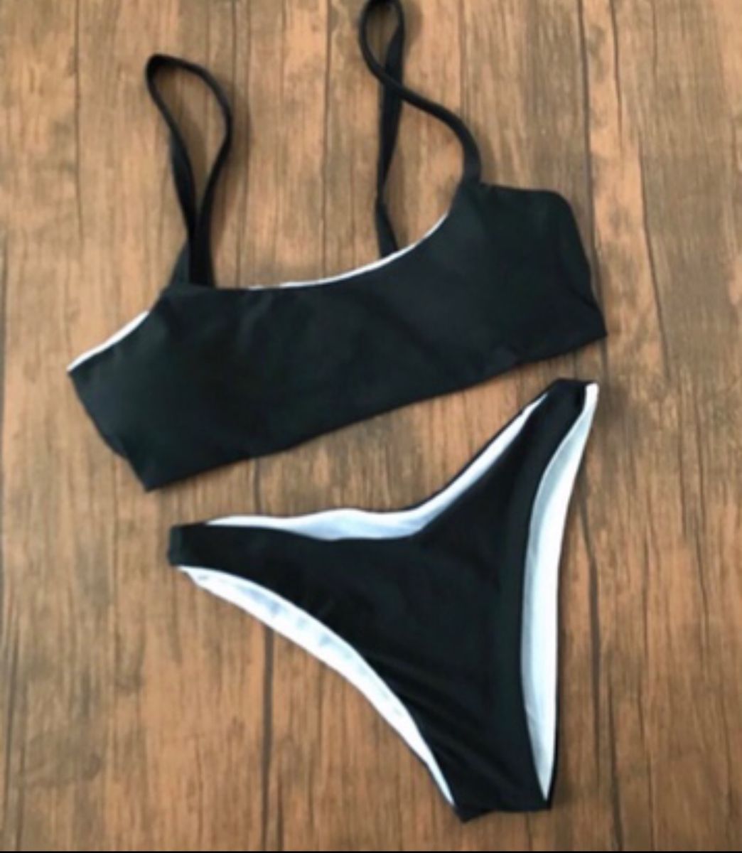 Biquíni Preto | Moda Praia Feminina Cereja Girls Nunca Usado 80978086 ...