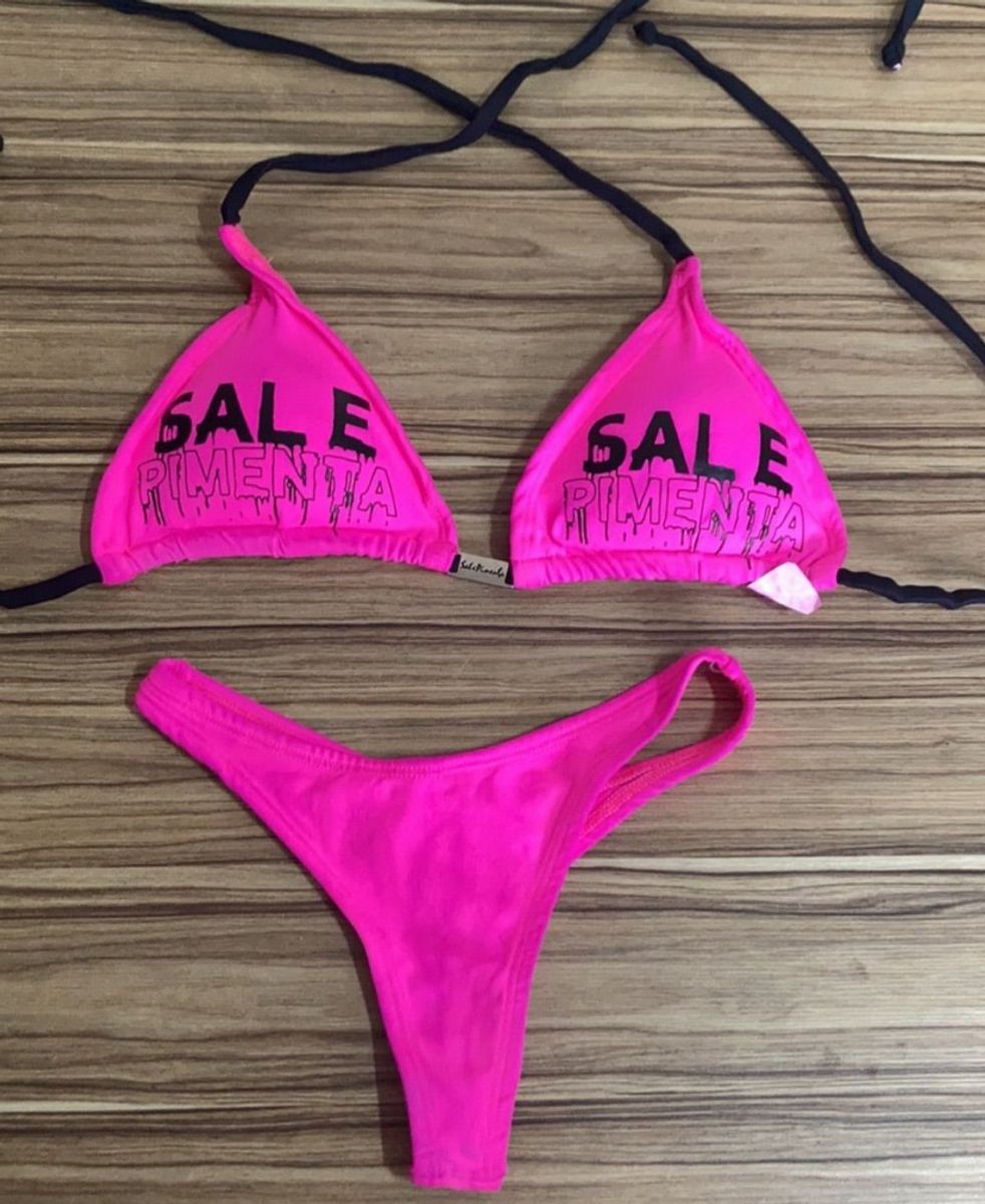 Biquíni Sal E Pimenta Moda Praia Feminina Sal E Pimenta Nunca Usado 71767458 Enjoei