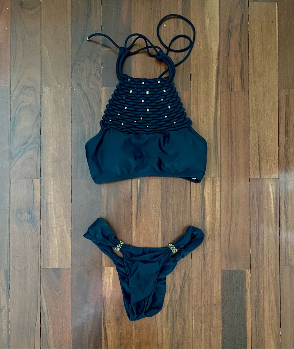 Biquini Trançado Chic Lenny | Moda Praia Feminina Lenny Niemeyer Usado ...