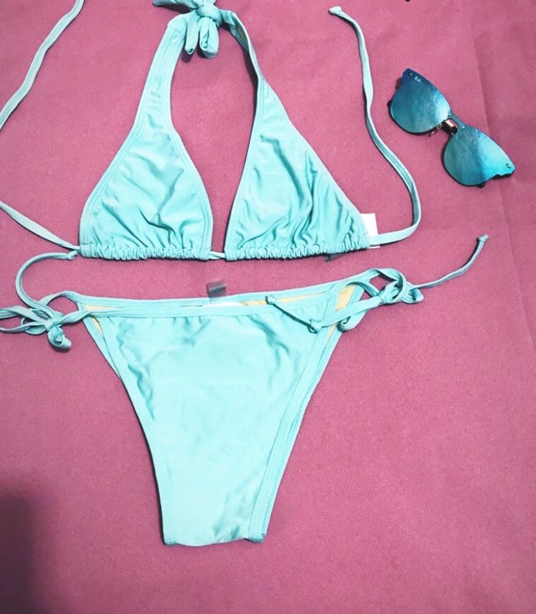 Biquíni Verdinho | Moda Praia Feminina Usado 37050032 | enjoei